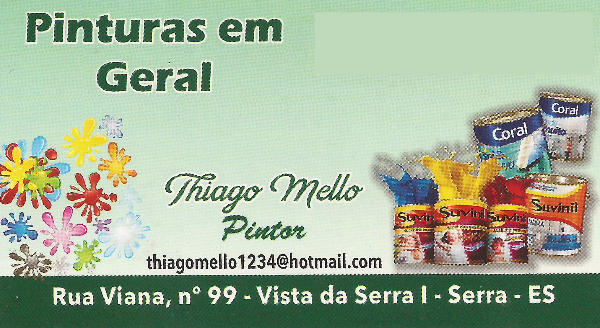 Pintor Thiago Mello - Vista da Serra I - Serra/ ES - Guia Serra Sede